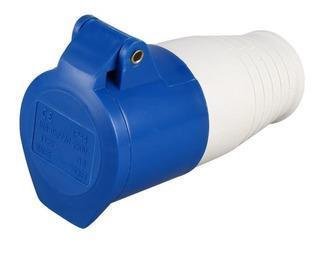 Tomada Industrial Femea Acoplamento 2P+T 16A 6H