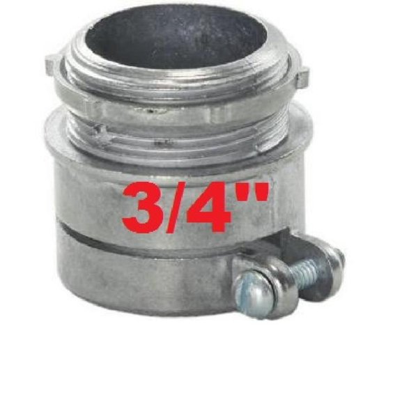 Conector Box Reto Aluminio C/ Rosca 3/4 56127022 - Tramontina