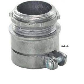 Conector Box Reto Aluminio C/ Rosca 1.1/4 - 56127024 - Tramontina